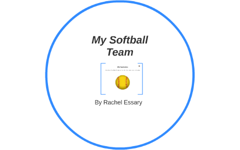 My Softball Team by Rachel Essary on Prezi