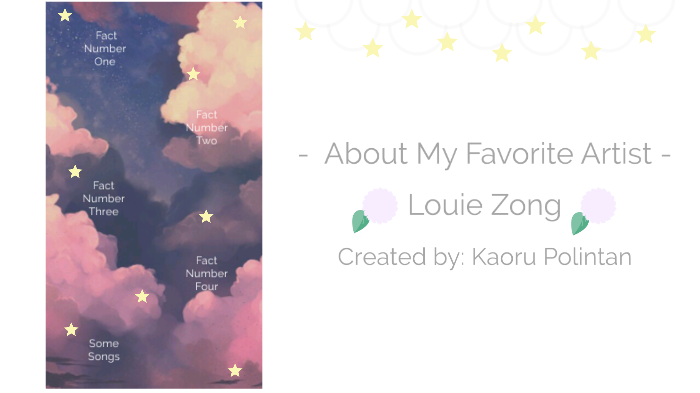 General Music Project - Four Fun Facts About My Favorite Artist by ...