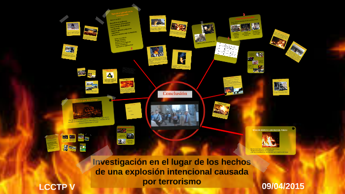 Investigación en el lugar de los hechos de una explosión int by Amalia ...