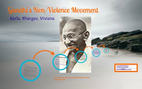 Gandhi's Non-Violence Movement by Viviana Salgado on Prezi