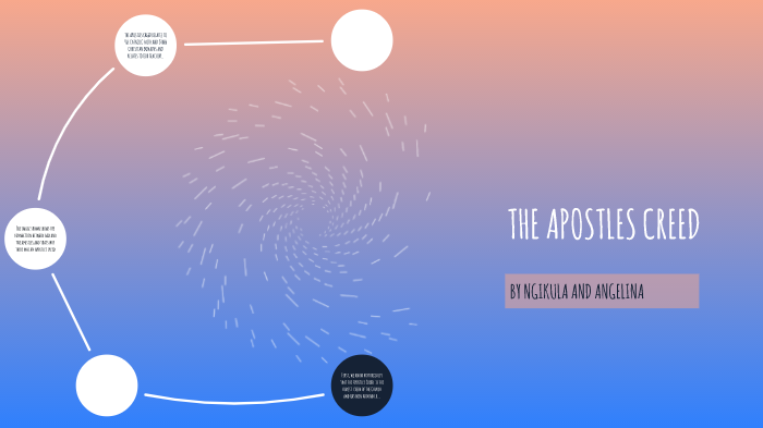 APOSTLES CREED PRESENTATION by angelina ibrahim on Prezi