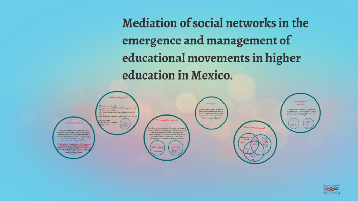 Mediation of social networks in the emergence and management by Maira ...