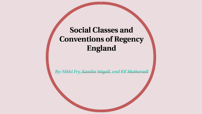 Social Conventions of Regency England by Nikki Fry on Prezi