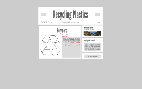 Recycling Plastics by Cyrena Medbury on Prezi