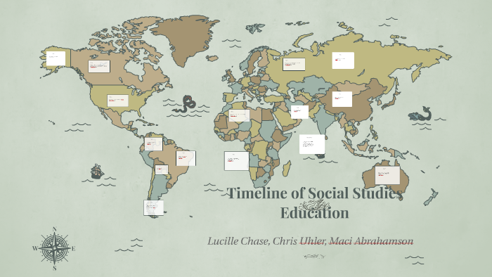 Timeline of Social Studies Education by Lucy Chase on Prezi