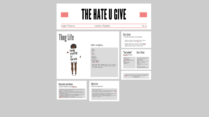 THE HATE YOU GIVE by Sara Rosson on Prezi
