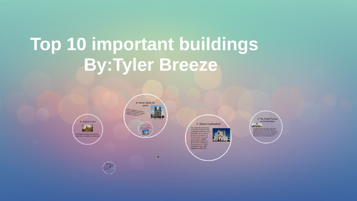 Top 10 important buildings by Tyler Breeze on Prezi