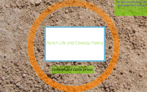 Ranch Life and Cowboy Poetry by Beth Tiedemann on Prezi