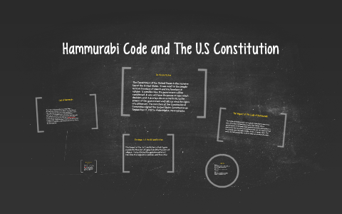 Hammurabi Code and The U.S Constution by Ingrid Suazo on Prezi