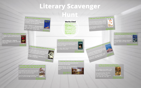 Literary Scavenger Hunt by Colson Mueller on Prezi
