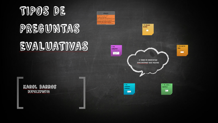 tipos de preguntas evaluativas by Karol Dayana on Prezi tipos de preguntas evaluativas by Karol Dayana on Prezi