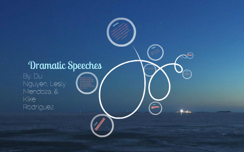 dramatic Speeches by Du Nguyen on Prezi