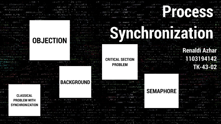Process Synchronization by Renaldi Vanz on Prezi