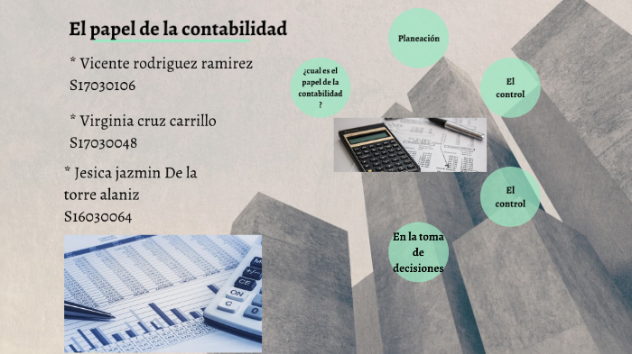 El papel de la contabilidad by vicente rodriguez on Prezi