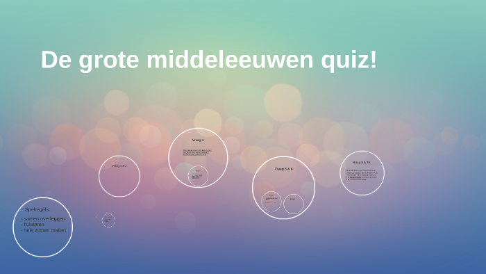 De grote middeleeuwen quiz! by Yannick Kuipers on Prezi
