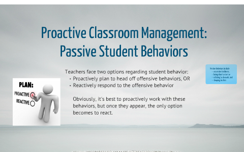 Proactive Classroom Management by Classroom Support Series on Prezi