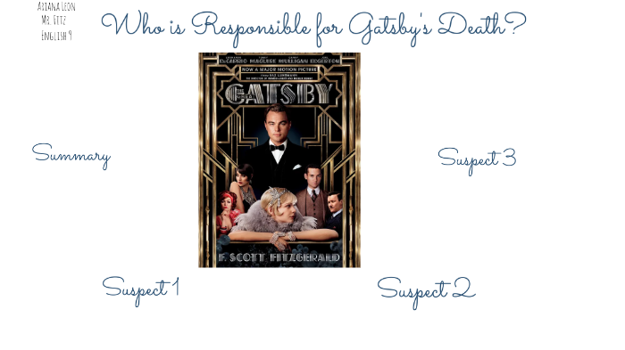 Who is Responsible for Gatsby's Death? by Ariana Leon on Prezi