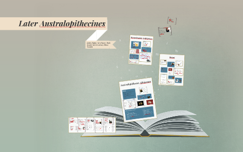 Later Australopithecines by Caitlin Hutton on Prezi