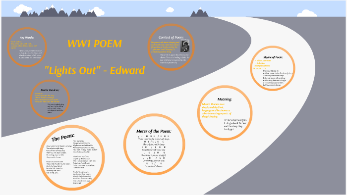 WW1 Poem - "Lights Out" by Eva Kuyper on Prezi