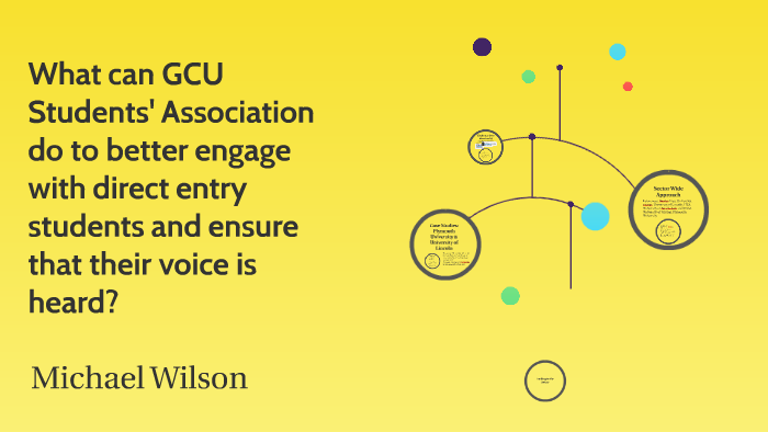 What can GCU Students' Association do to better engage with by Michael ...