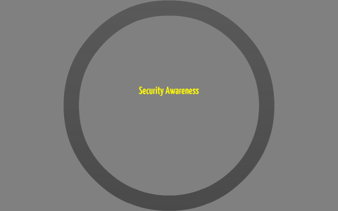 Security Awareness Presentation by William Sutterfield on Prezi