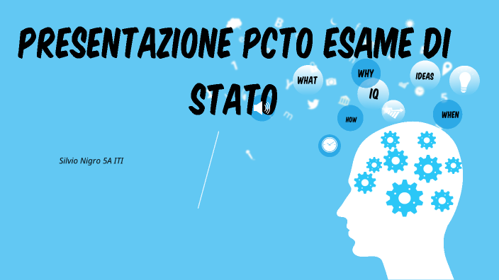 presentazione PCTO Esame di Stato by Silvio Nigro on Prezi