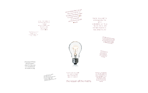 the lesson of the moth by kiran hothi on Prezi