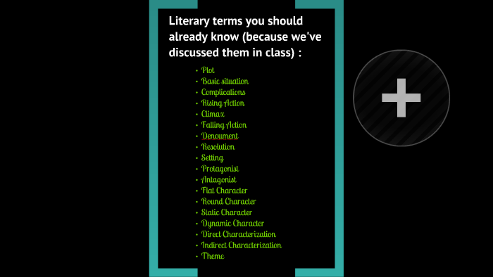 More literary terms.,, by Susan Holihan on Prezi