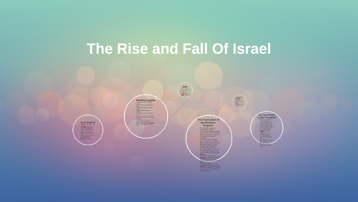 The rise and fall of Israel by Daisy Ramos on Prezi