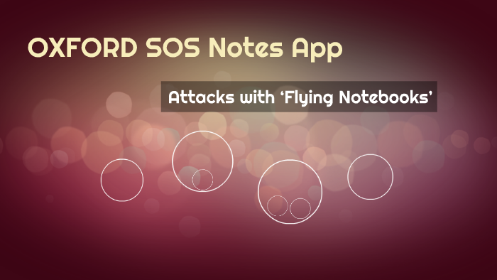 OXFORD SOS Notes App by Ciobanu Diana on Prezi