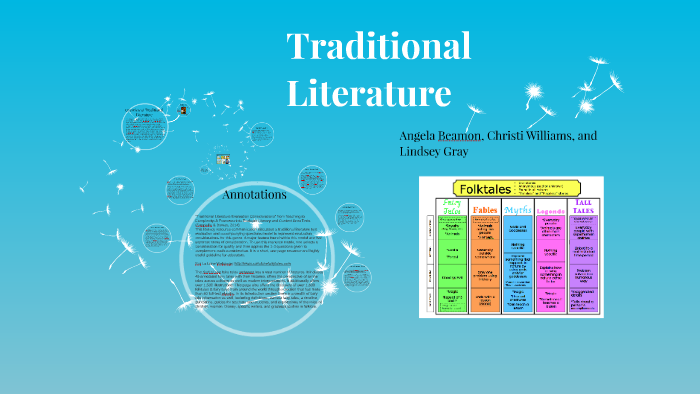 Traditional Literature by Elle Gray on Prezi