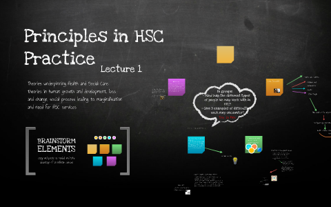 Principles in HSC Practice by John Buckley on Prezi