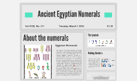 Egyptian Numerals