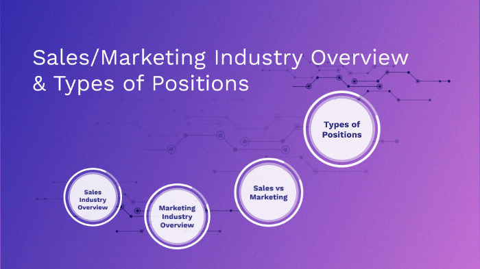 Sales/Marketing Industry Overview & Types of positions by Tetiana ...