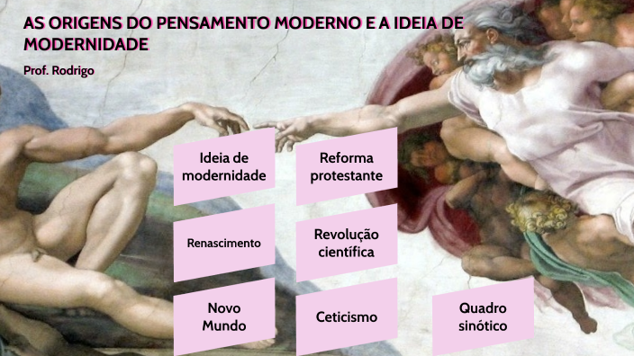 As origens do pensamento moderno e a ideia de modernidade by Rodrigo ...