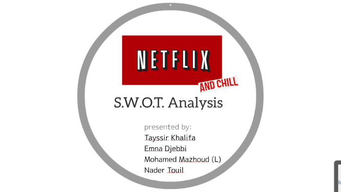 Netflix: S.W.O.T. Analysis by Tayssir Khalifa on Prezi