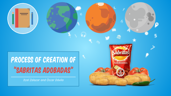 Process of creation of "Sabritas Adobadas" by Óscar Dávila on Prezi