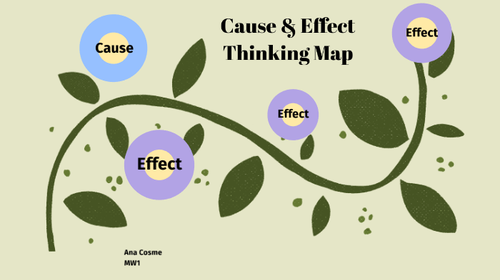 Cause & Effect Thinking Map by ANA COSME on Prezi