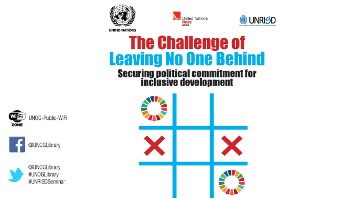 The Challenge of Leaving No One Behind by Library Talks on Prezi