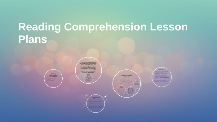 Reading Comprehension Lesson Plan by Ginger Bailey on Prezi