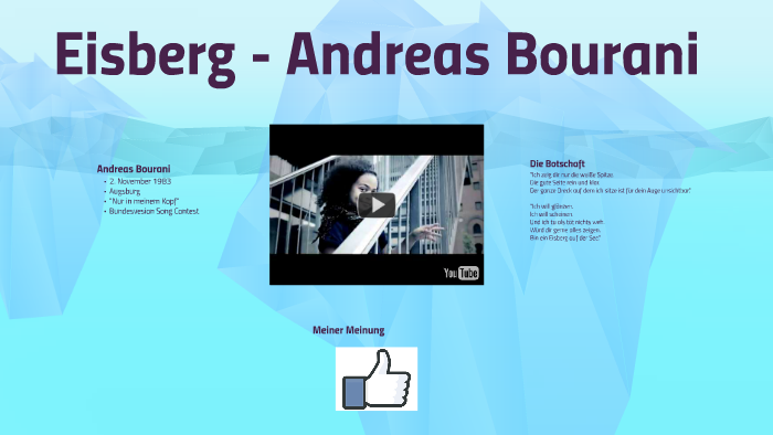 Eisberg - Andreas Bourani by Anne Lund Vingborg on Prezi