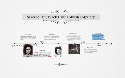 Severed: The Black Dahlia Murder by Racey Alexander on Prezi