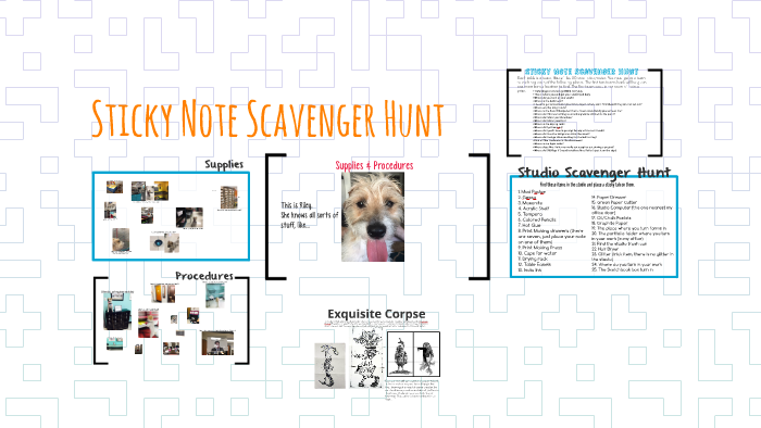 Sticky Note Scavenger Hunt by Karlea Brooks on Prezi