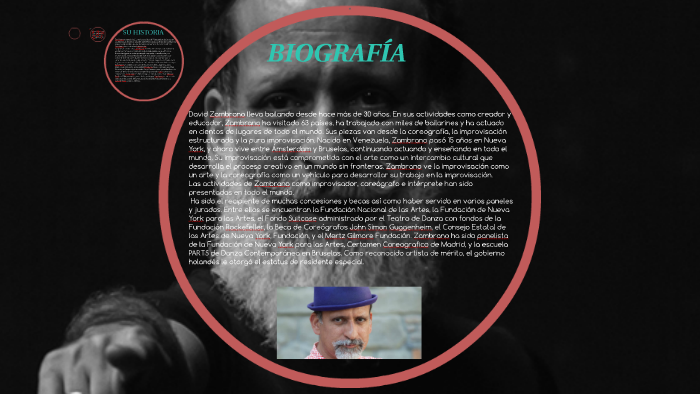 David Zambrano lleva bailando desde hace más de 30 años. En by alicia ...