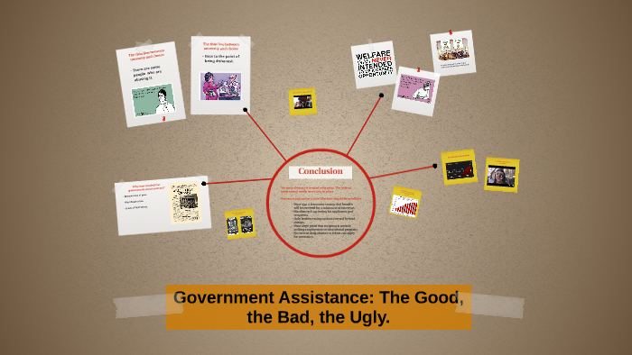 Government Assistance: The Good, the Bad, the Ugly. by Franco Cerminara ...