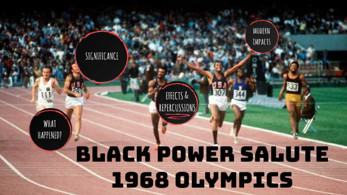 Black Power Salute 1968 Olympics by o h on Prezi