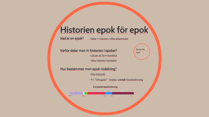 Historia 1a1 Moment 2 - Historien epok för epok by Maja Wallman Riis on ...