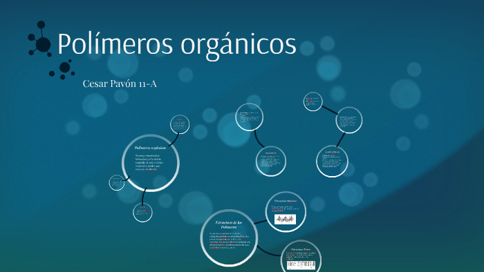Polímeros orgánicos by Cesar Alejandro Pavon Rodriguez on Prezi