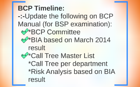 BCP Timeline: by Louise Genevieve So on Prezi