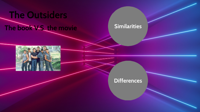 E.G The outsiders book versus movie by Elijah Gare on Prezi